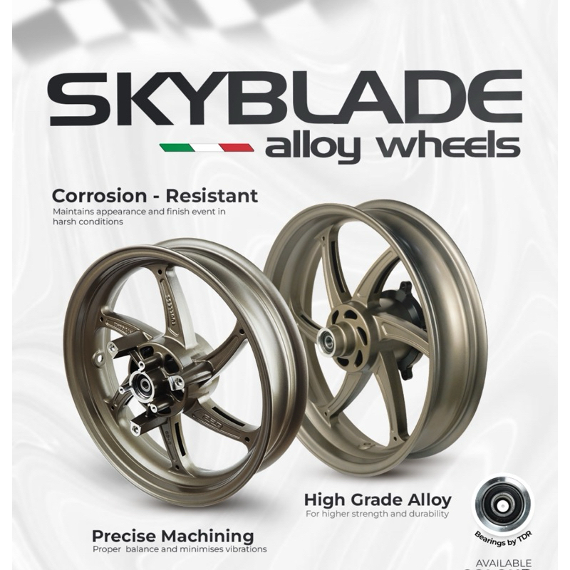 Jual Velg RPD Skyblade Alloy Wheel For Yamaha Xmax-Xmax Connected ...