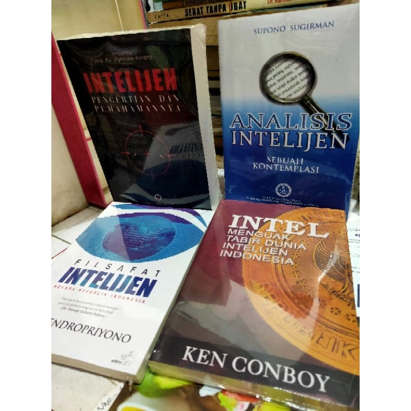 Jual Paket 4 buku kajian INTELIJEN Ken conboy S.Sugiman AM ...