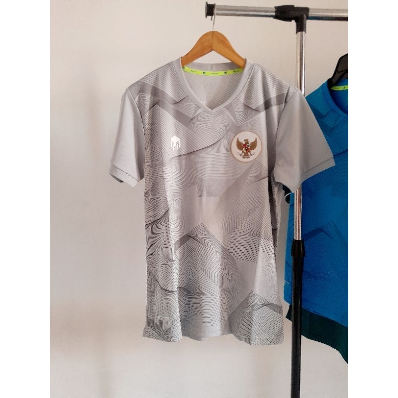 Jual Jersey Bola Original Training Abu Timnas Indonesia | Shopee Indonesia