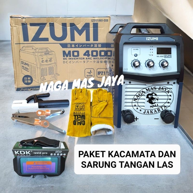 Jual MESIN LAS INVERTER IZUMI MO 400 3 / TRAFO LAS INVERTER IZUMI MO 400 3 PHASE | Shopee Indonesia