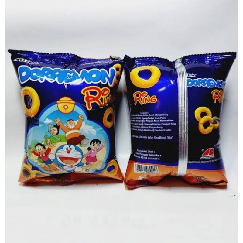 Jual Snack Doraemon Bantal Dan Ring Doraemon 30 Gr | Shopee Indonesia