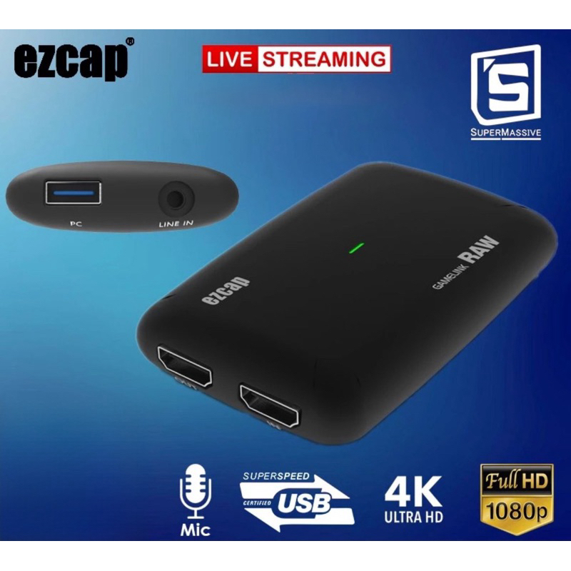 Jual (Bekas) Ezcap 321 Game Capture Live Stream and Record USB Capture HDMI Capture Rekam layar ...