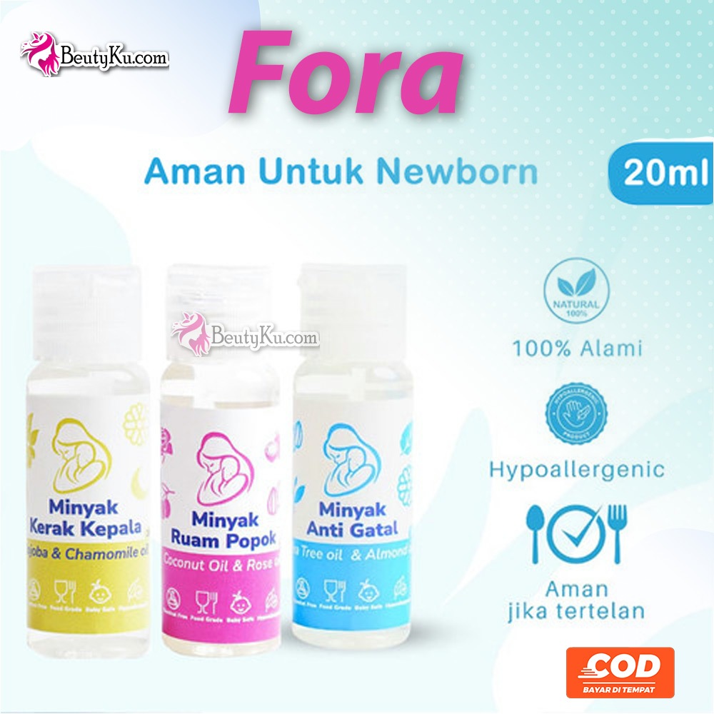 Jual Fora minyak ruam popok bayi | minyak kerak kepala bayi | minyak ...