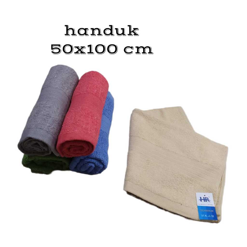 Jual Handuk Kecil Anduk Anak Bayi Polos Tebal Meresap Cepat Kering Size ...
