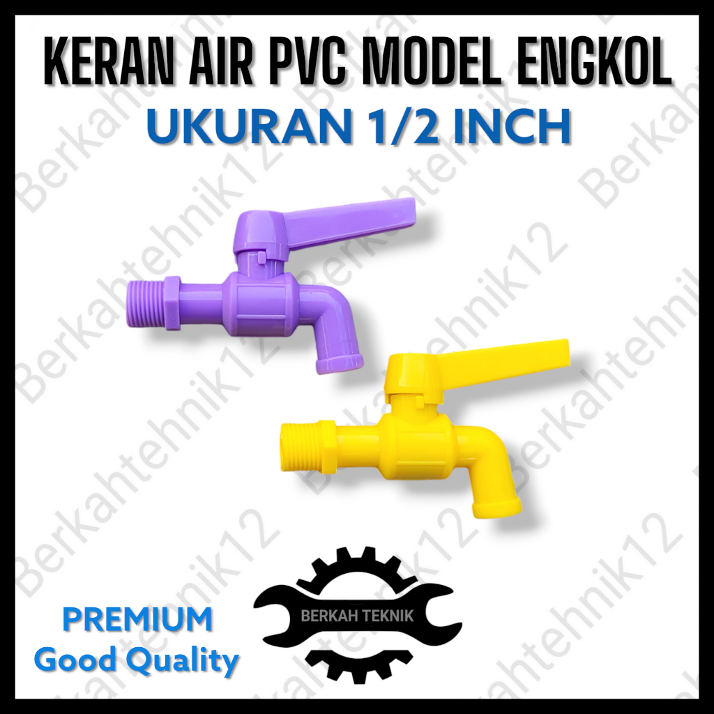 Jual TERMURAH!!! keran air tanam keran tembok model engkol kran air pvc ...
