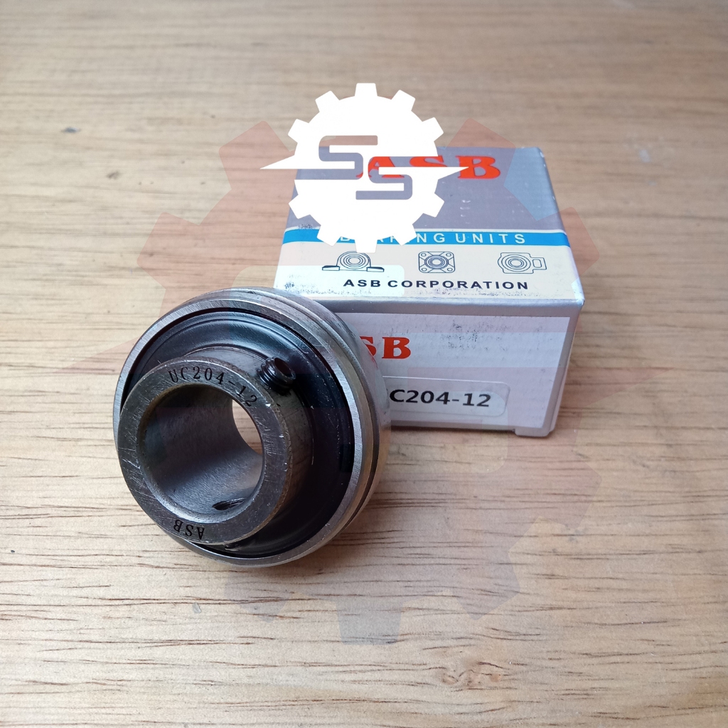 Jual Bearing UC204-12 ASB Insert Bearing UC 204-12 asb untuk ukuran As ...