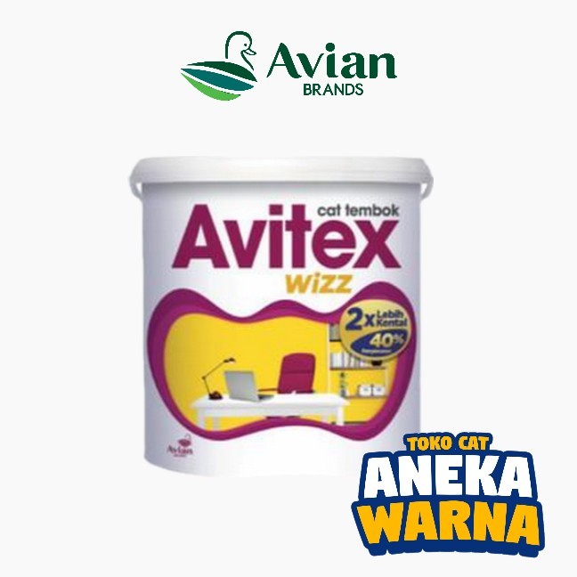Jual AVITEX WIZZ/ AVITEX INTERIOR/ AVITEX EXTERIOR / SUPER WHITE/ 5KG ...