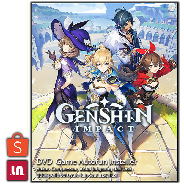 Jual Genshin Impact Online - PC DVD Game - PC DVD Game | Shopee Indonesia