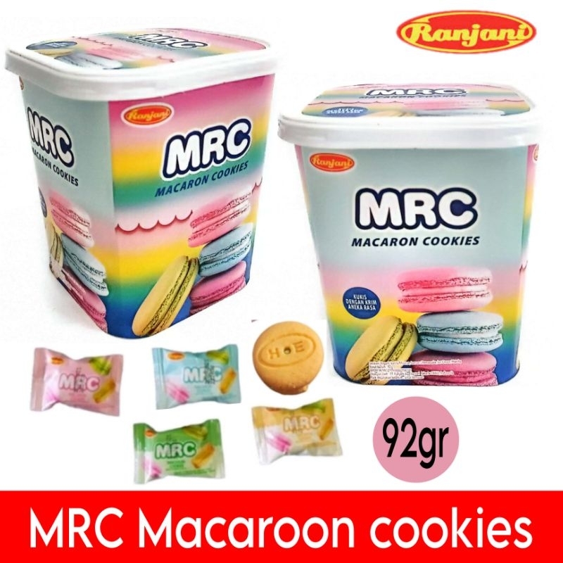 Jual Ranjani MRC macaron macaroon cookies 92gr | Shopee Indonesia