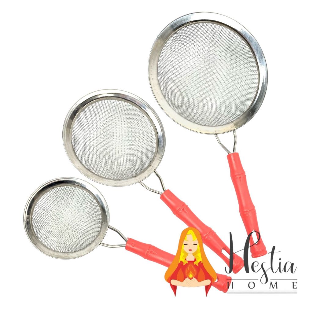 Jual Saringan Gagang Merah / Ayakan Serok Stainless Steel Gagang Merah ... Jual Saringan Gagang Merah / Ayakan Serok Stainless Steel Gagang Merah ...