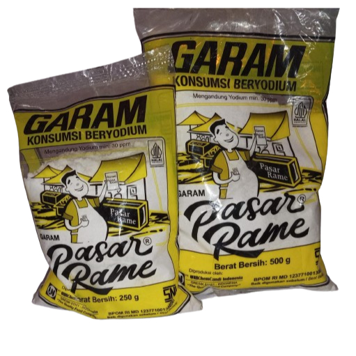 Jual New!! Garam Pasar Rame 250gr & 500gr (BAL) | Shopee Indonesia