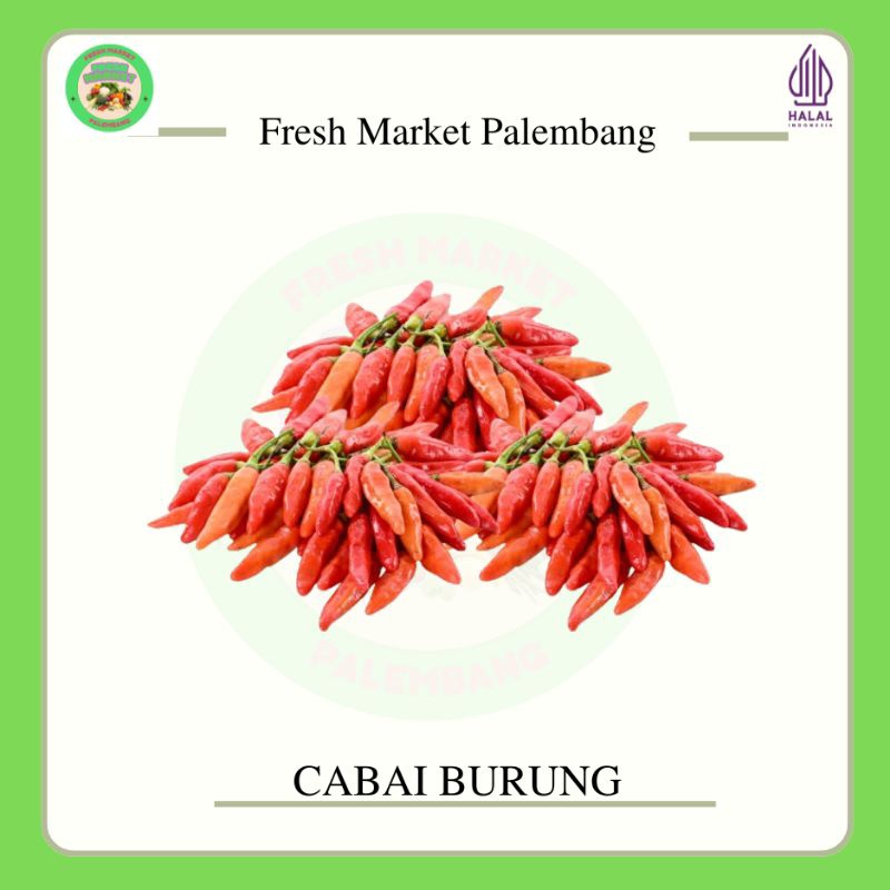 Jual Cabai/Cabe Burung - fresh market palembang- | Shopee Indonesia