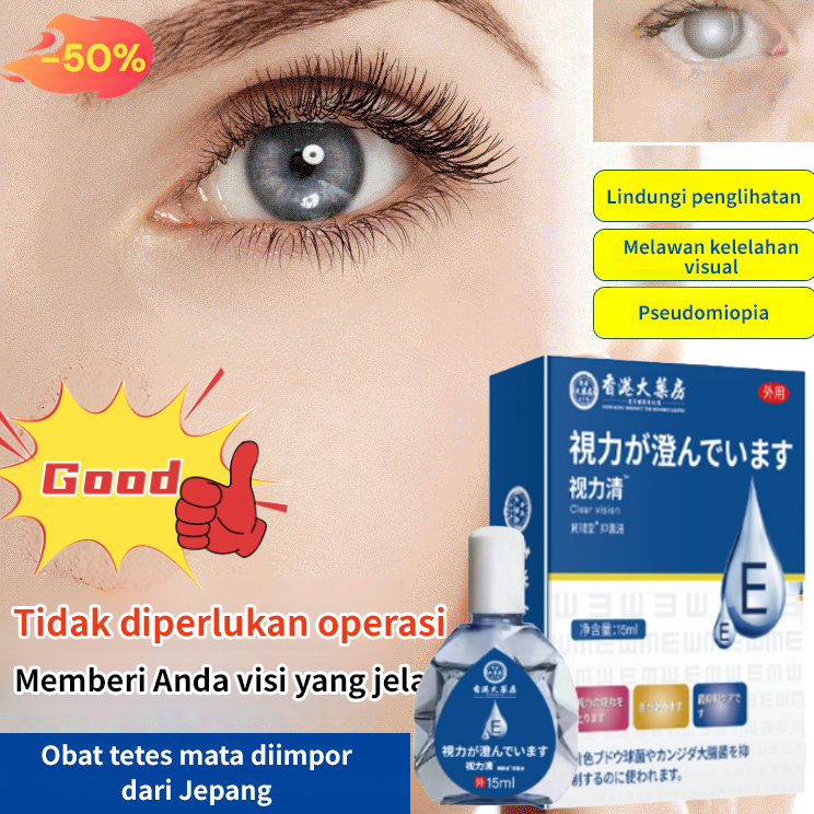 Jual [Beli 1 gratis 2]Solusi Perawatan Mata 15ml/Obat Tetes Mata Obat ...