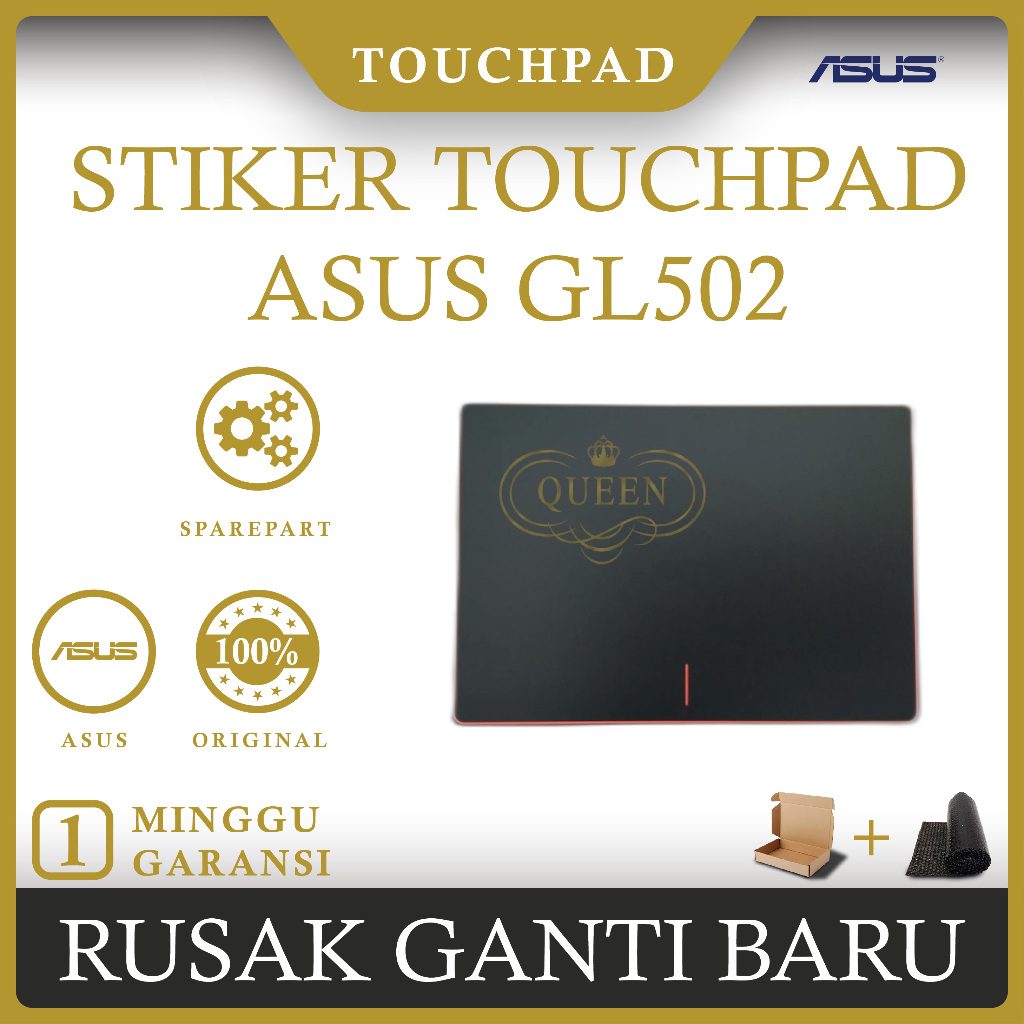 Jual STIKER TOUCHPAD LAPTOP ASUS GL502 ORIGINAL | Shopee Indonesia