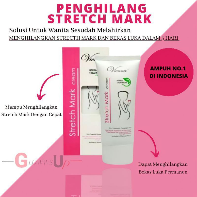 Jual VIENNA STRETCH MARK CREAM ORIGINAL BPOM - ANTI SELULIT | Shopee ...