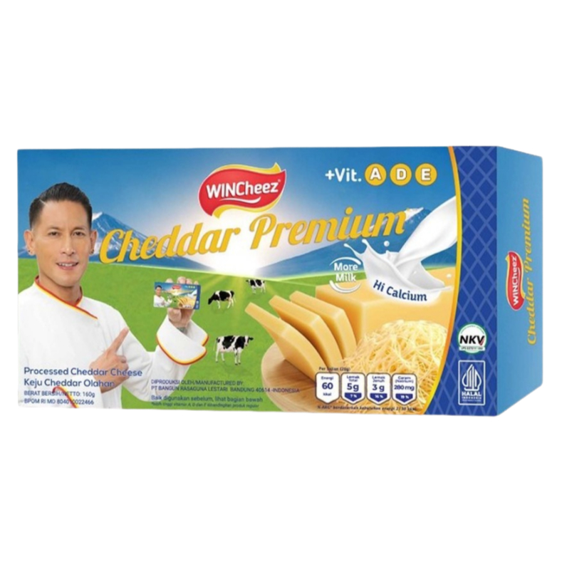 Jual Wincheez Cheddar Premium 160gr Kandungan Susu Lebih Banyak ...