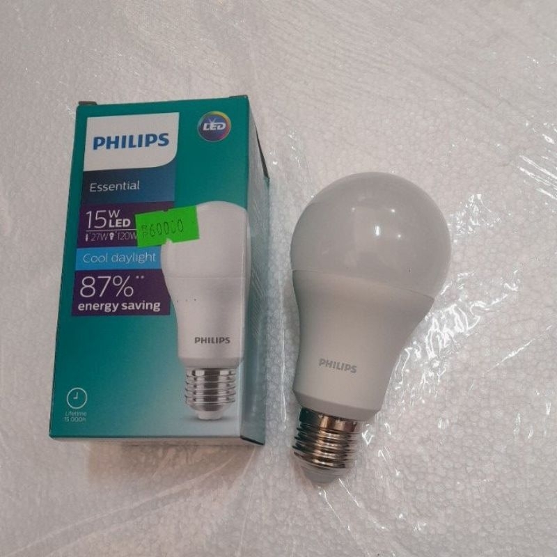 Jual PHILIPS LAMPU LED ESSENTIAL 15 WATT ORIGINAL | Shopee Indonesia
