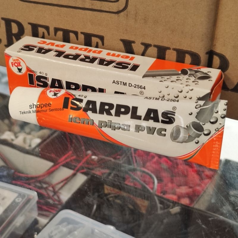 Jual Isarplas Tube 40gr Lem Pipa PVC Pralon | Shopee Indonesia