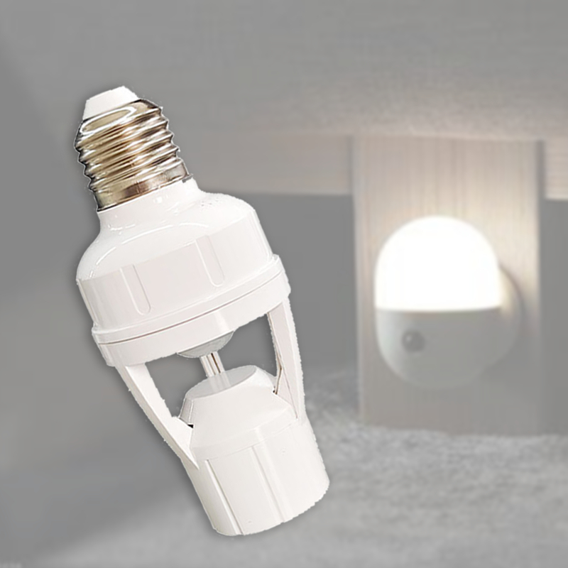 Jual Fitting Lampu E27 Dengan Motion Sensor Gerak Otomatis / Lamp ...