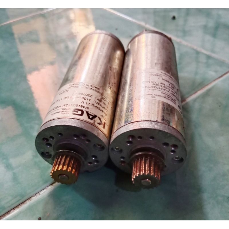 Jual DC Motor Permanen Magnet Bisa Untuk Generator MOTOR KAG 21V ...