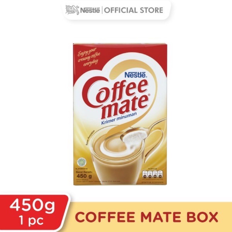Jual NESTLE Coffee-Mate Creamer Box 450g / Nestle Coffe Mate 450gr ...
