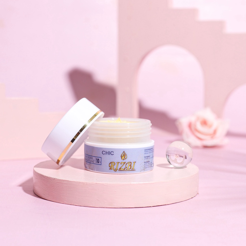 Jual KODE A15N RIZBI DAY CREAM WITH NIACINAMIDE BRIGHTENING SERIES 1 GR ...