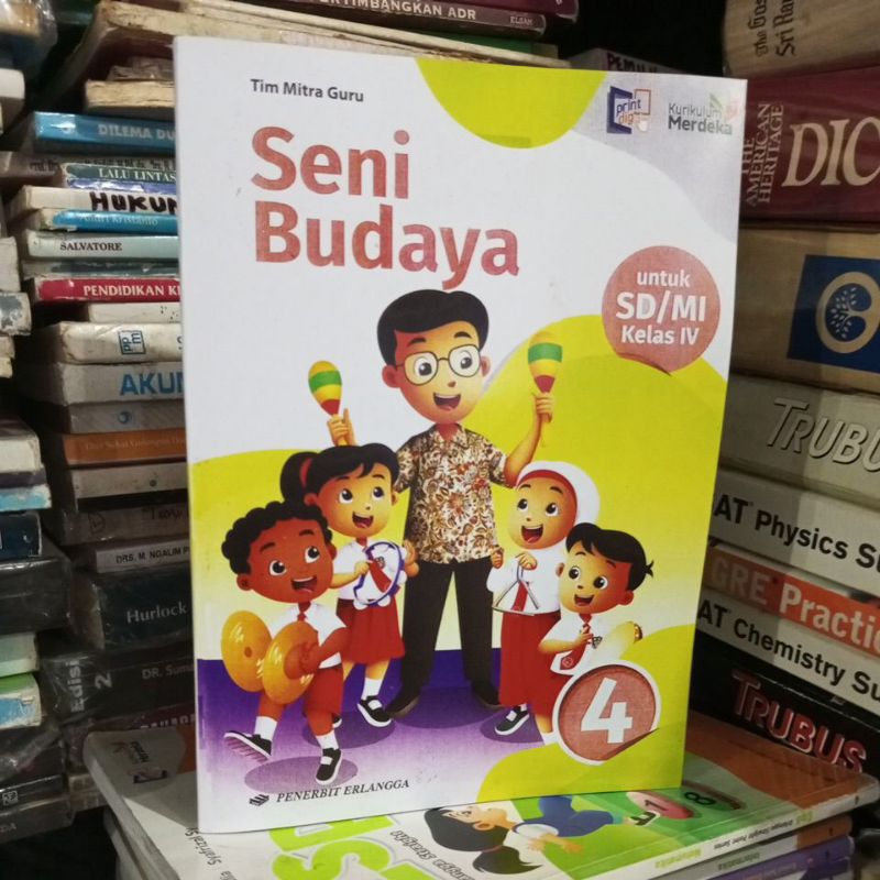 Jual SENI BUDAYA KELAS 4 SD KURIKULUM MERDEKA ERLANGGA | Shopee Indonesia