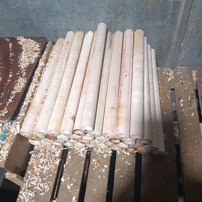 Jual Gagang kayu parang arit kored pegangan kayu multi fungsi 30 cm ...