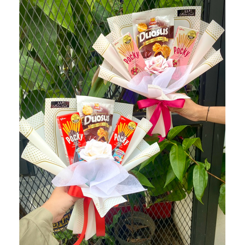 Jual BUKET SNACK POCKY / BUKET JAJANAN / BUCKET SNACK | Shopee Indonesia