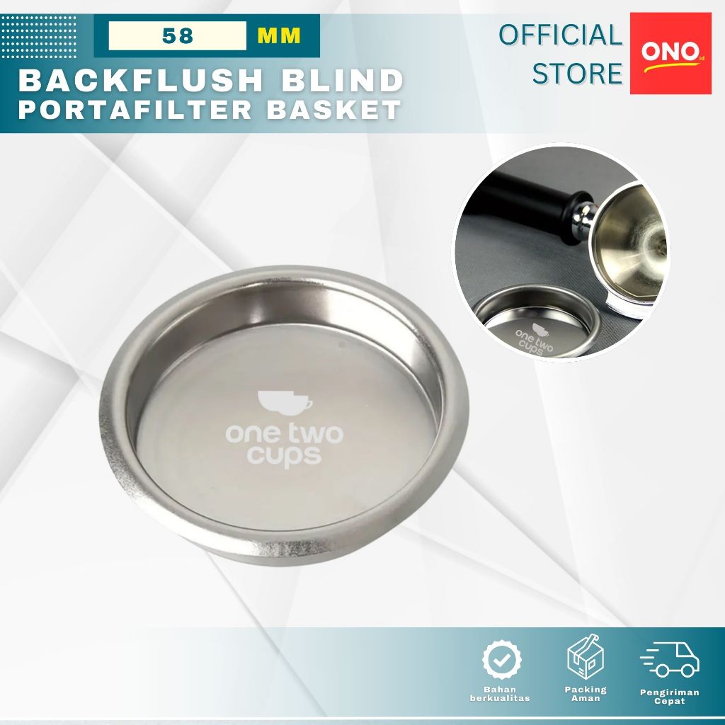 Jual ONOID Backflush Blind Portafilter Basket Filter 51mm 58mm Kopi ...