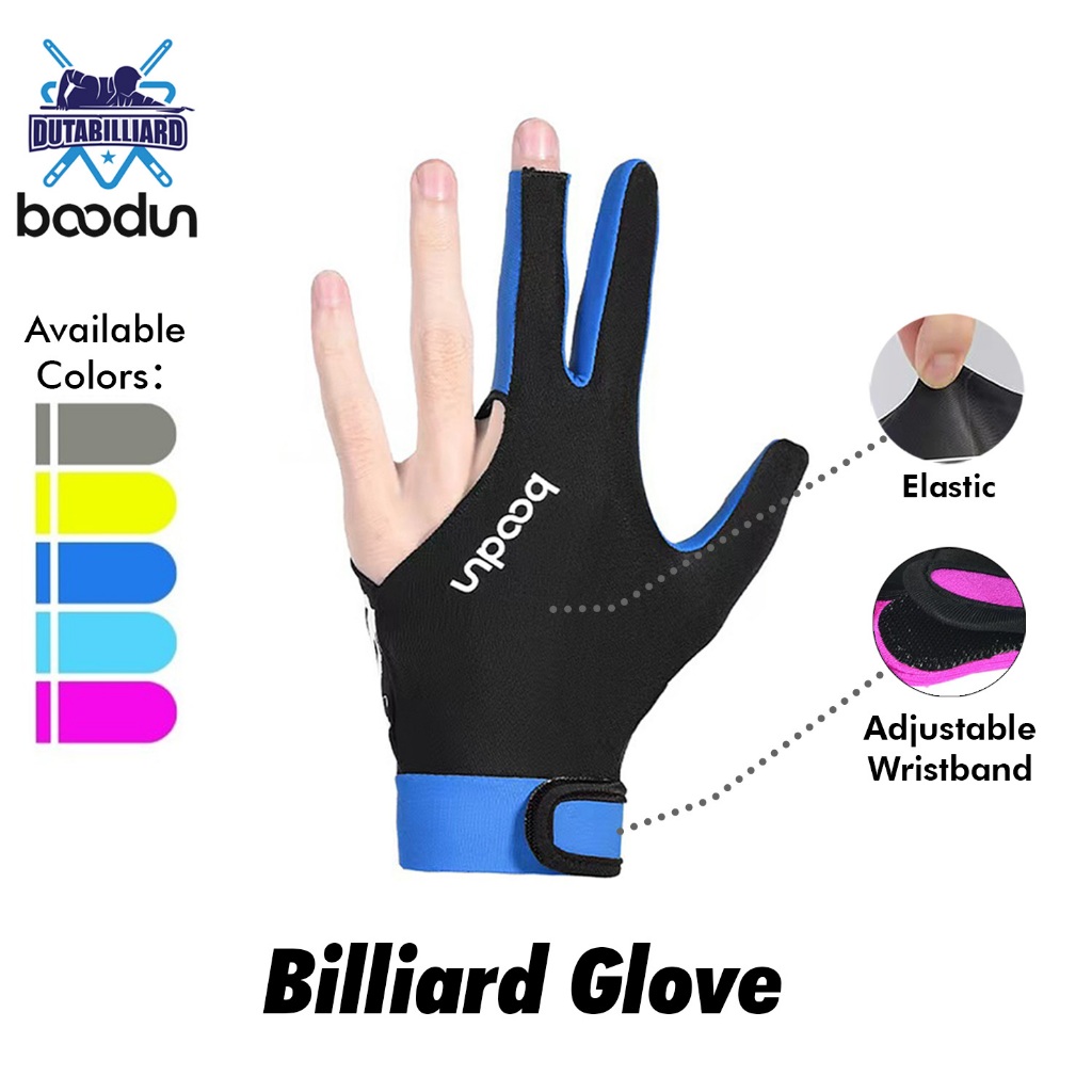 Jual Sarung Tangan Billiard BOODUN 1.0 Open Finger Lycra Anti Slip Billiard Gloves | Shopee ...