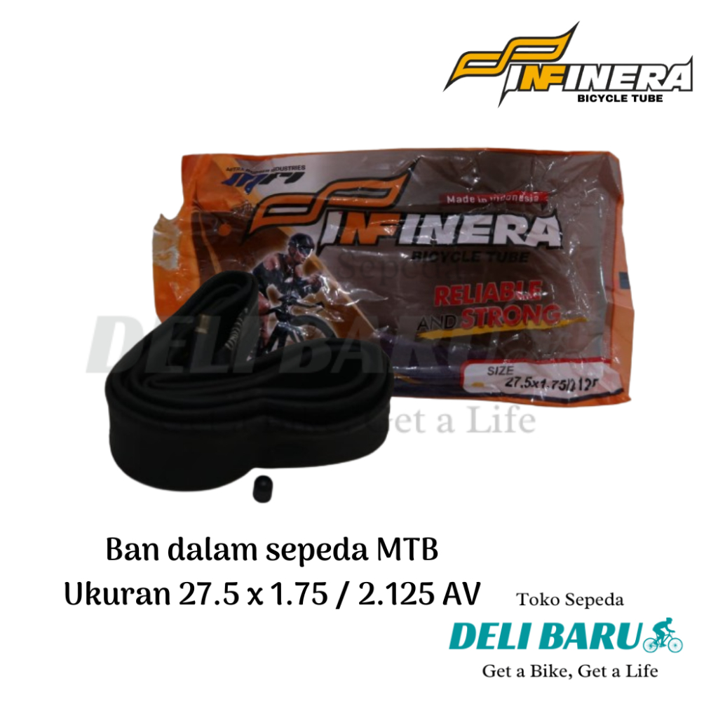Jual Infinera Ban dalam 27.5 x 1.75 - 2.125 pentil motor AV sepeda MTB | Shopee Indonesia
