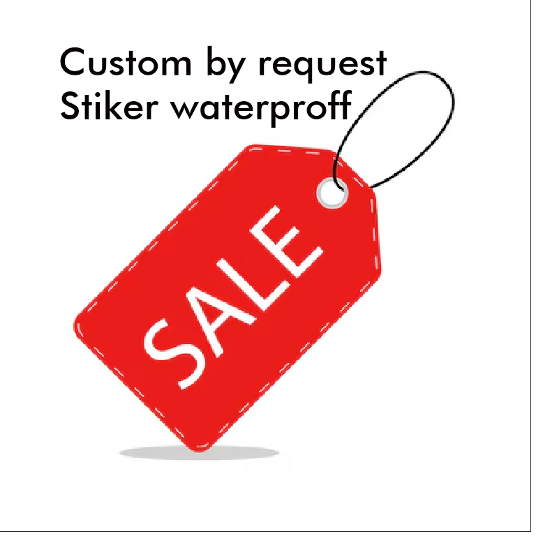 Jual sticker desain dan ukuran custom / by request | Shopee Indonesia