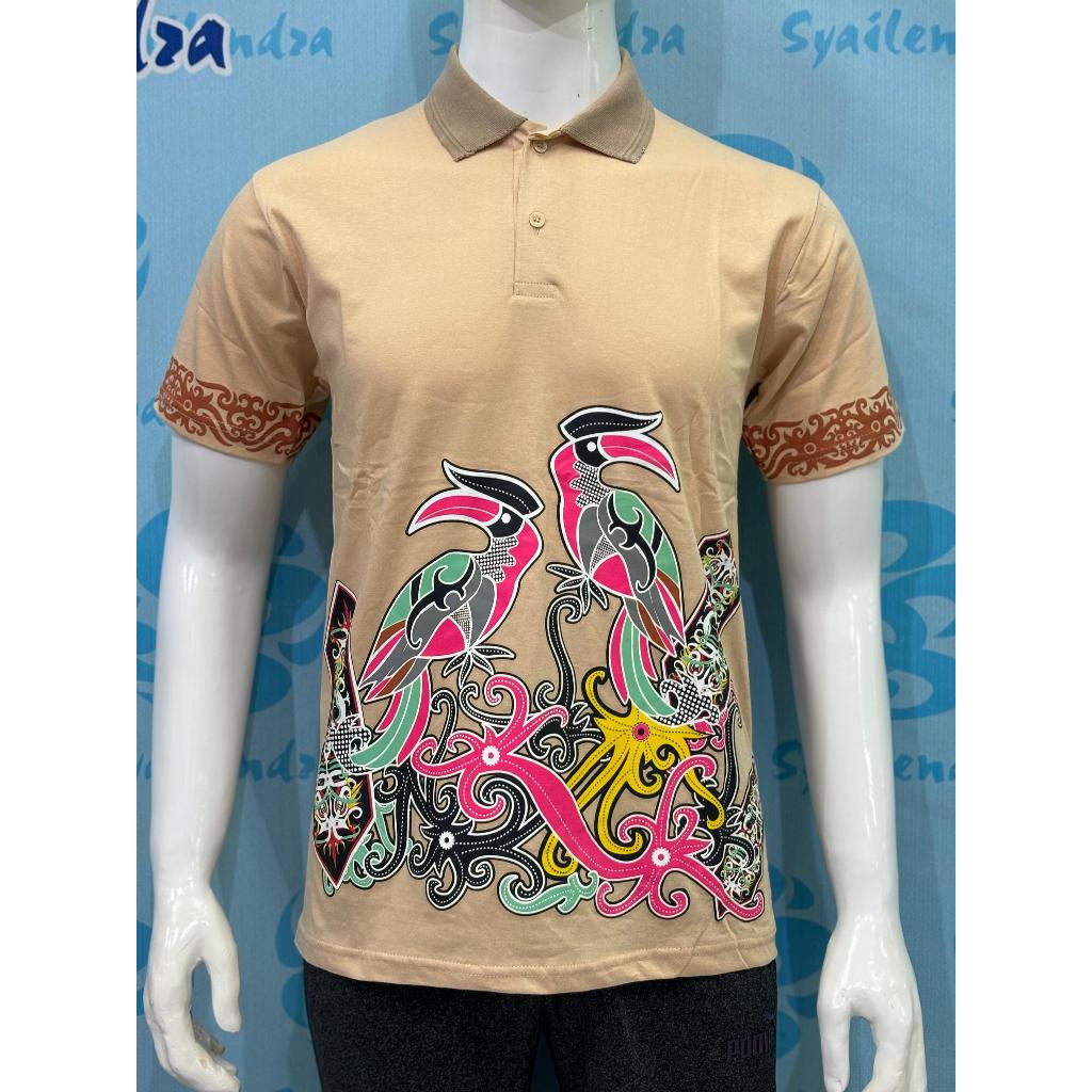 Jual Baju Dayak Motif Tingang Warna Krim | Shopee Indonesia