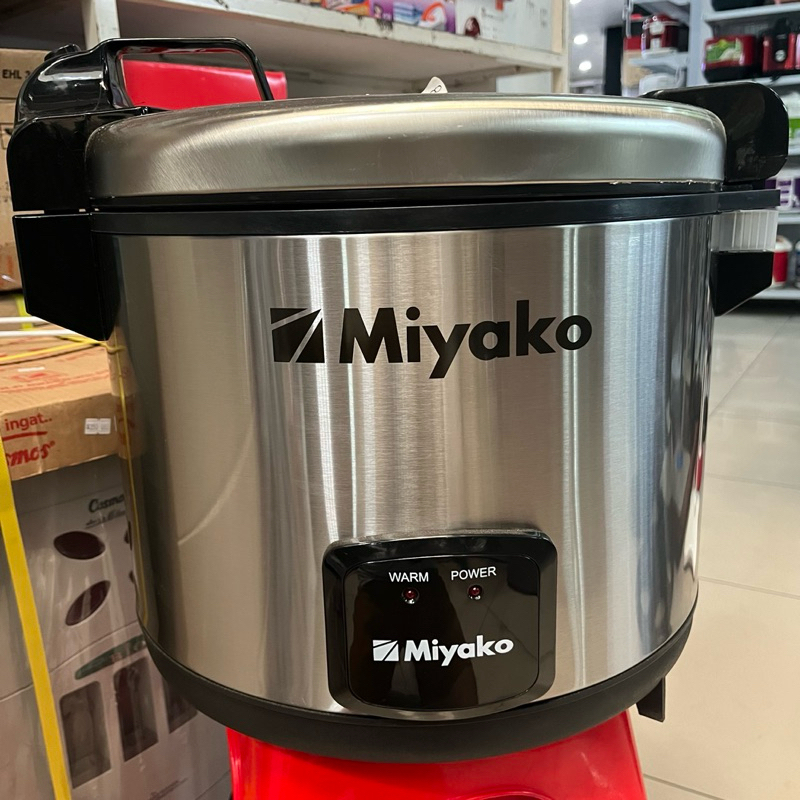 Jual Rice Cooker Miyako MJG-201 Stainless Steel 20 Liter | Shopee Indonesia