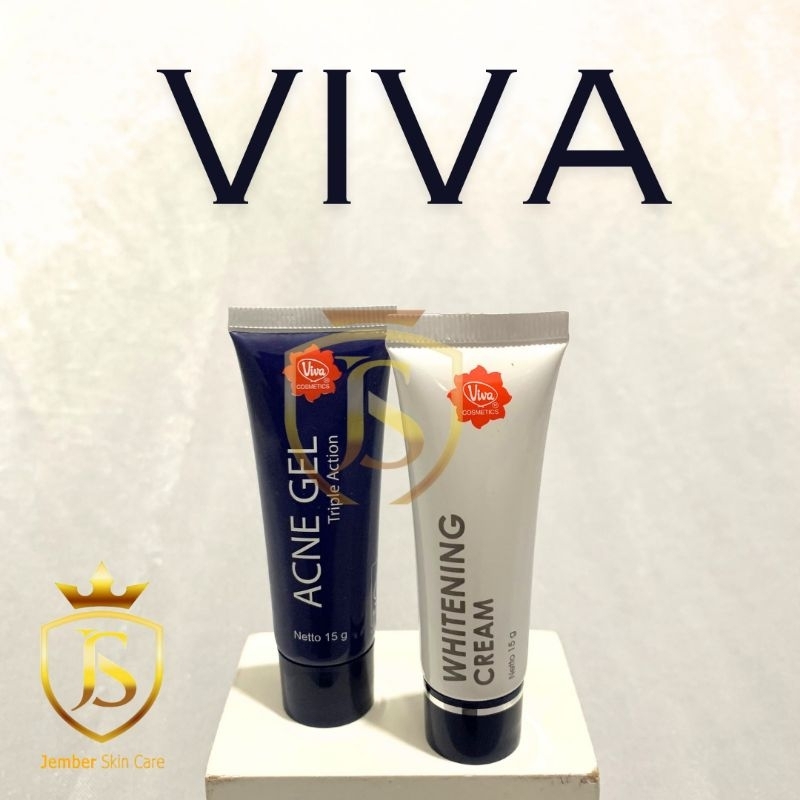 Jual VIVA Acne Gel 15g / Lotion 30ml Triple Action | Whitening Cream ...