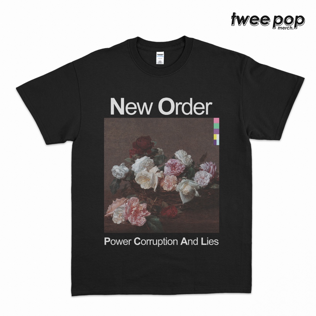 Jual KAOS BAND NEW ORDER - POWER CORRUPTION AND LIES | Shopee Indonesia