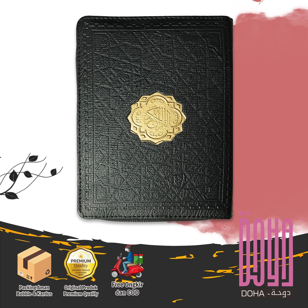 Jual AlQuran Bukhara A6 Terjemah Tajwid Jaket Resleting Syamil Quran ...