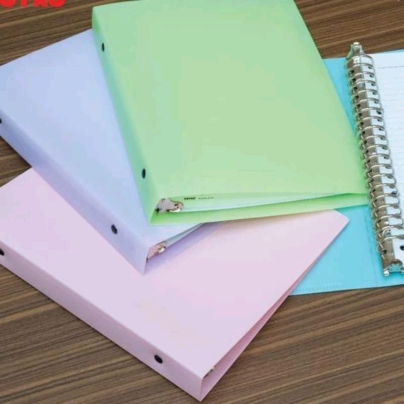 Jual BINDER NOTE A5 DAN B5 JOYKO MHPT WARNA PASTEL | MAP BINDER JOYKO ...