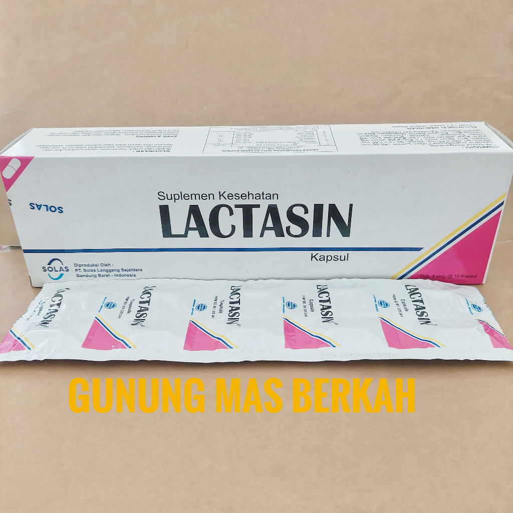 Jual LACTASIN Lactasin lactasin laktasin Kapsul - Suplemen meningkatkan ...