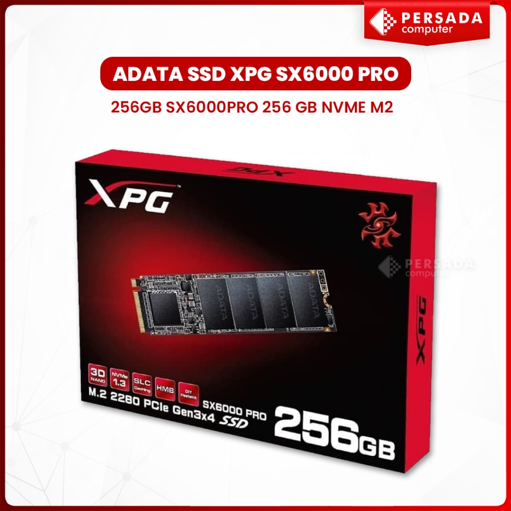 Jual ADATA SSD XPG SX6000 PRO 256GB SX6000PRO 256 GB NVME M2 | Shopee ...