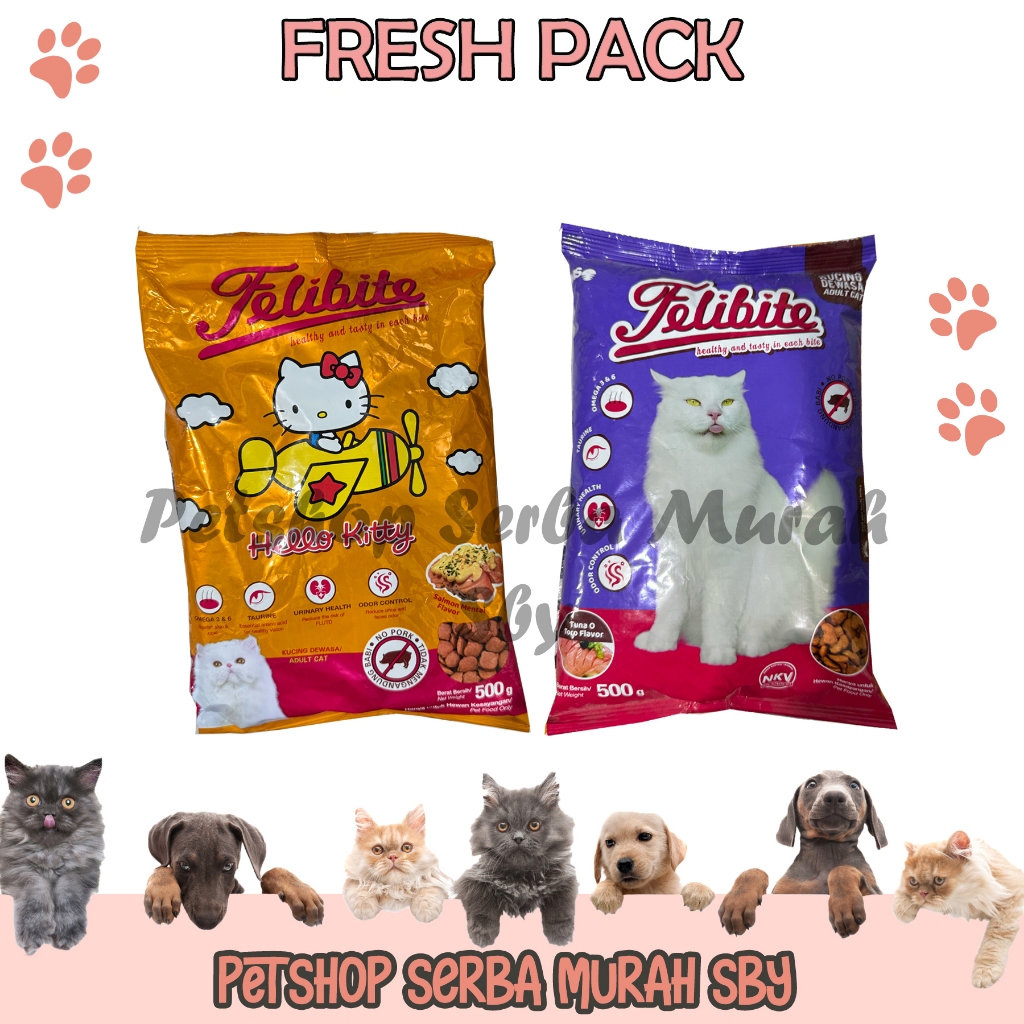 Jual Felibite Adult Tuna O Toro atau Salmon Mentai Freshpack 500gr ...