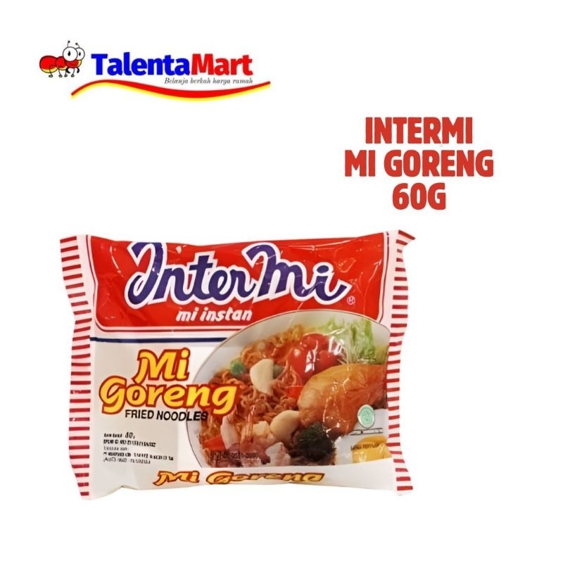 Jual Intermi Mi Instant Mi Goreng 60G Murah Original Fried Noodle ...