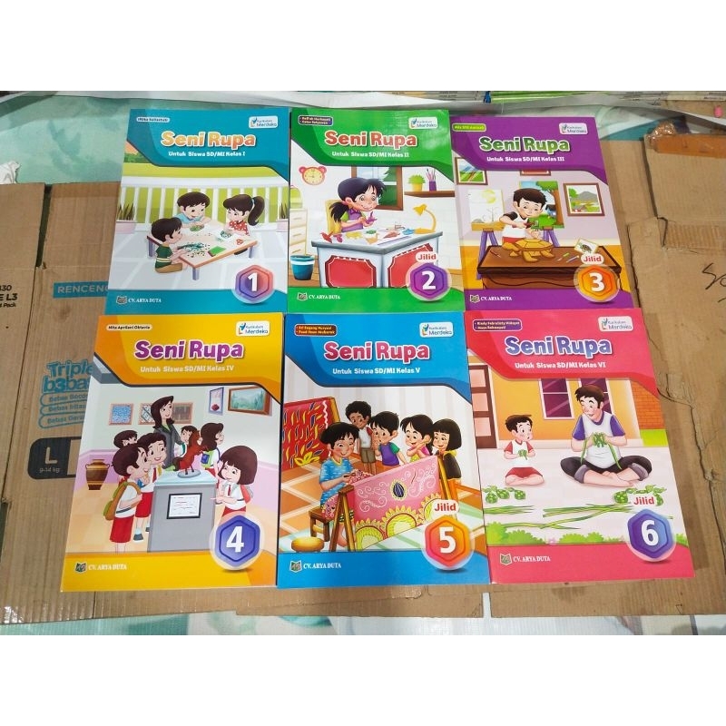 Jual Buku Seni Rupa untuk siswa SD/MI kelas 1-6 (Kurikulum Merdeka) | Shopee Indonesia