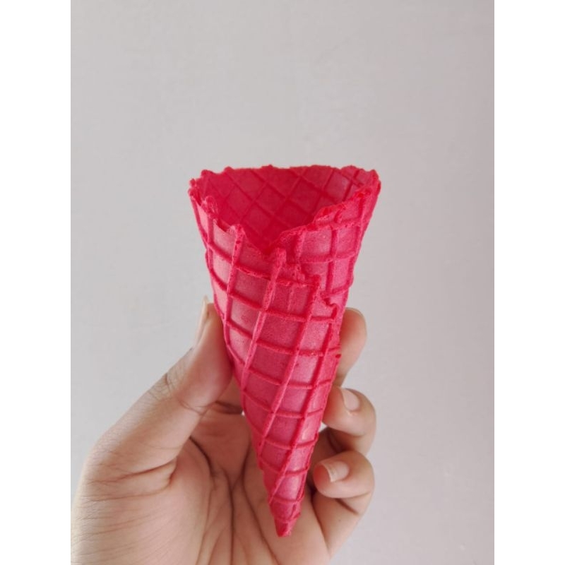 Jual Promo spesial Kemerdekaan Waffle Classic Red Velvet Cone, Waffle ...