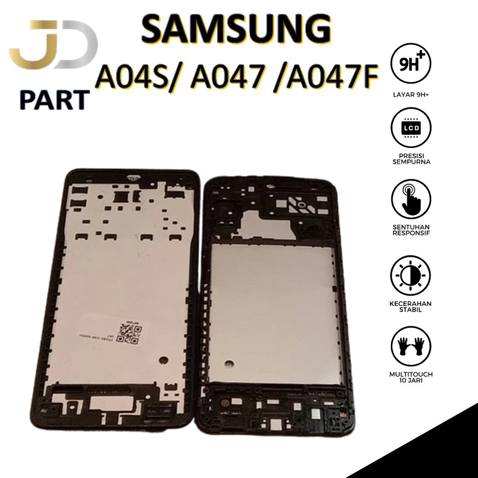 Jual FRAME LCD SAMSUNG A04S / A047 / A047F / FRAME BEZZEL TULANG TENGAH ...