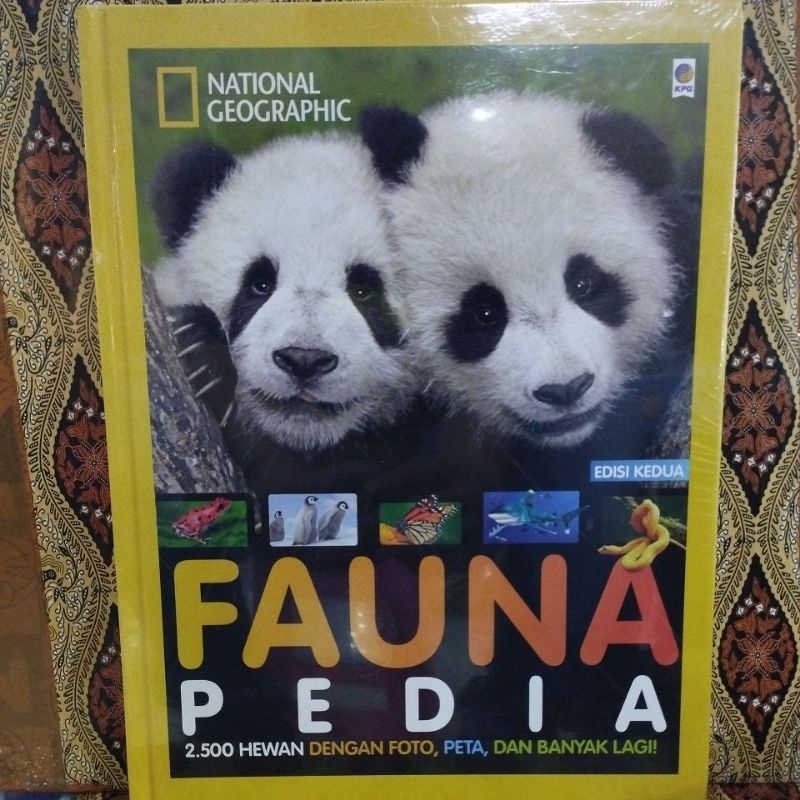 Jual Buku Original National Geographic Fauna Pedia | Shopee Indonesia