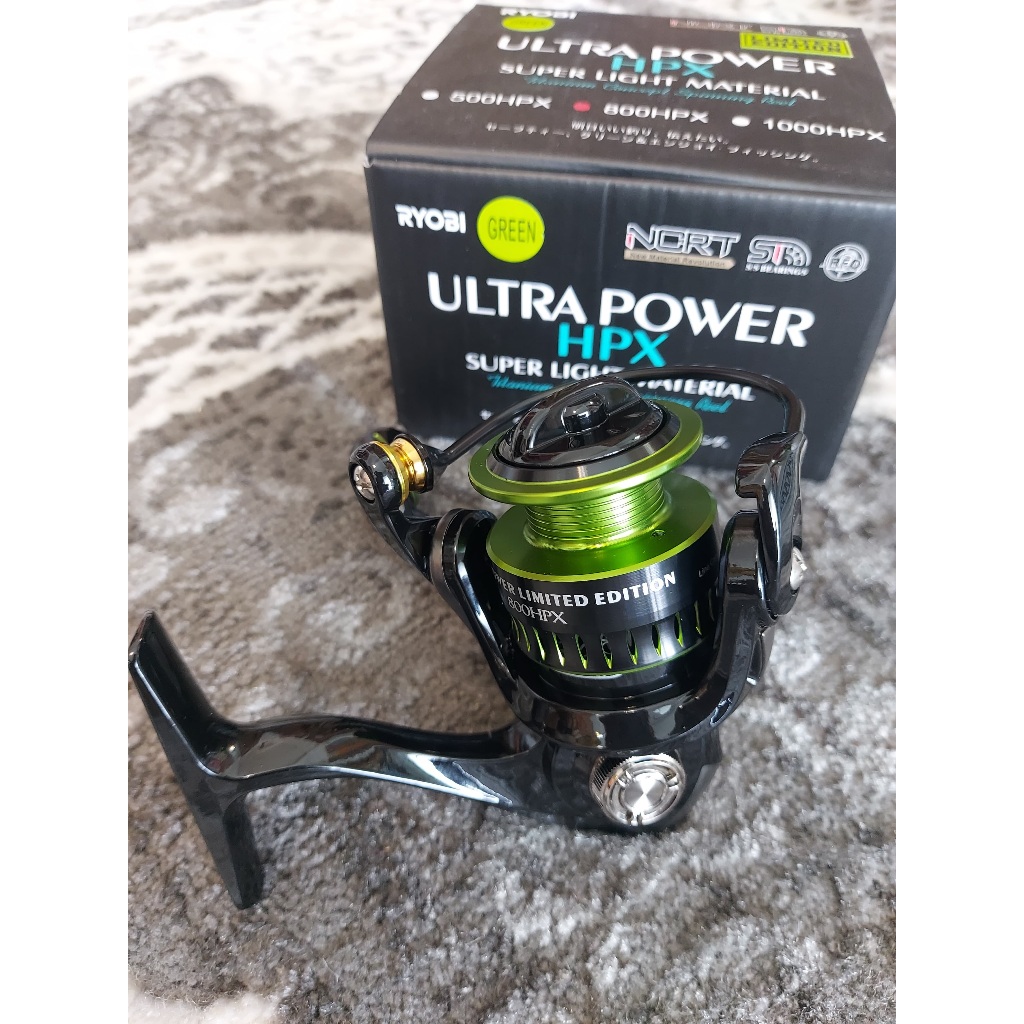 Jual reel ryobi ultra power hpx limited edition ukuran 800 dan 1000 | Shopee Indonesia