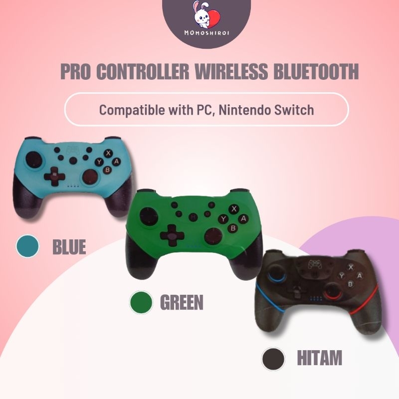 Jual Pro Controller Nintendo Switch PC Joystick Wireless Bluetooth OLED v2 v1 Stik Stick PC ...