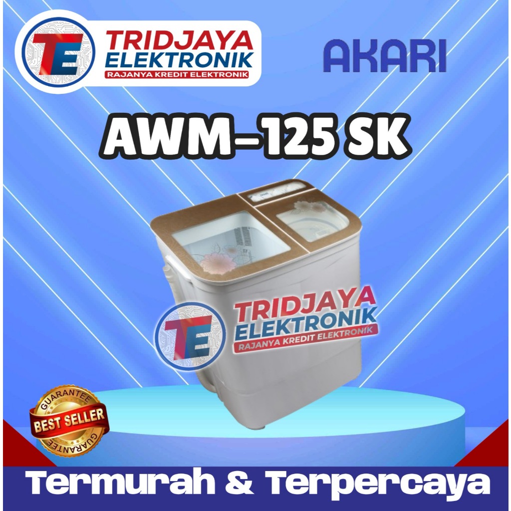 Jual MESIN CUCI AKARI AWM-125 SK 2 TABUNG 12KG STAINLEES STELL TERBARU GARANSI RESMI | Shopee ...